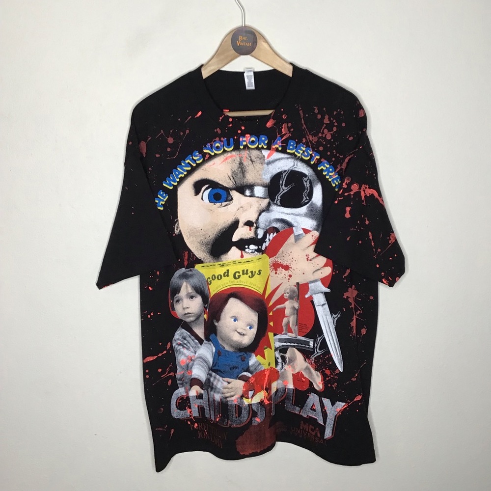 Vintage 90s Style Chucky Childs Play Movie Promo All … - Gem